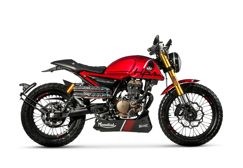Fb Mondial Hps 125 Roja Cbs Abs Hobby Moto Ciudad Real